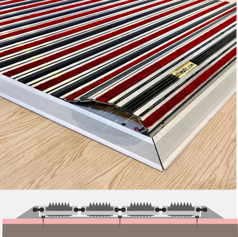 Premium Aluminium Mats & Matting for Clean Entrances